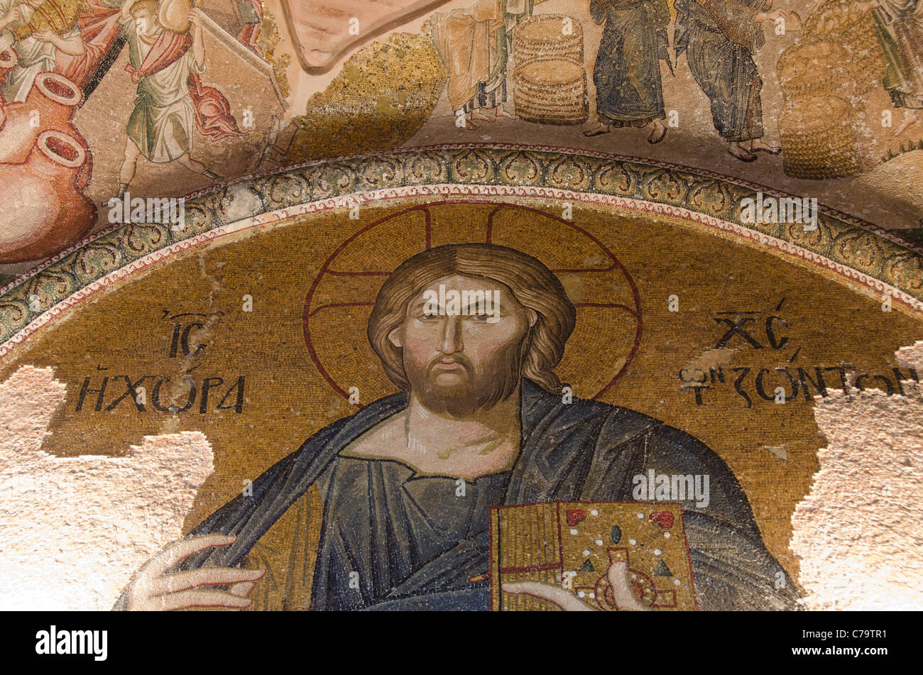 Turkey, Istanbul. Historic 3rd century Byzantine Chora Monastery (aka ...