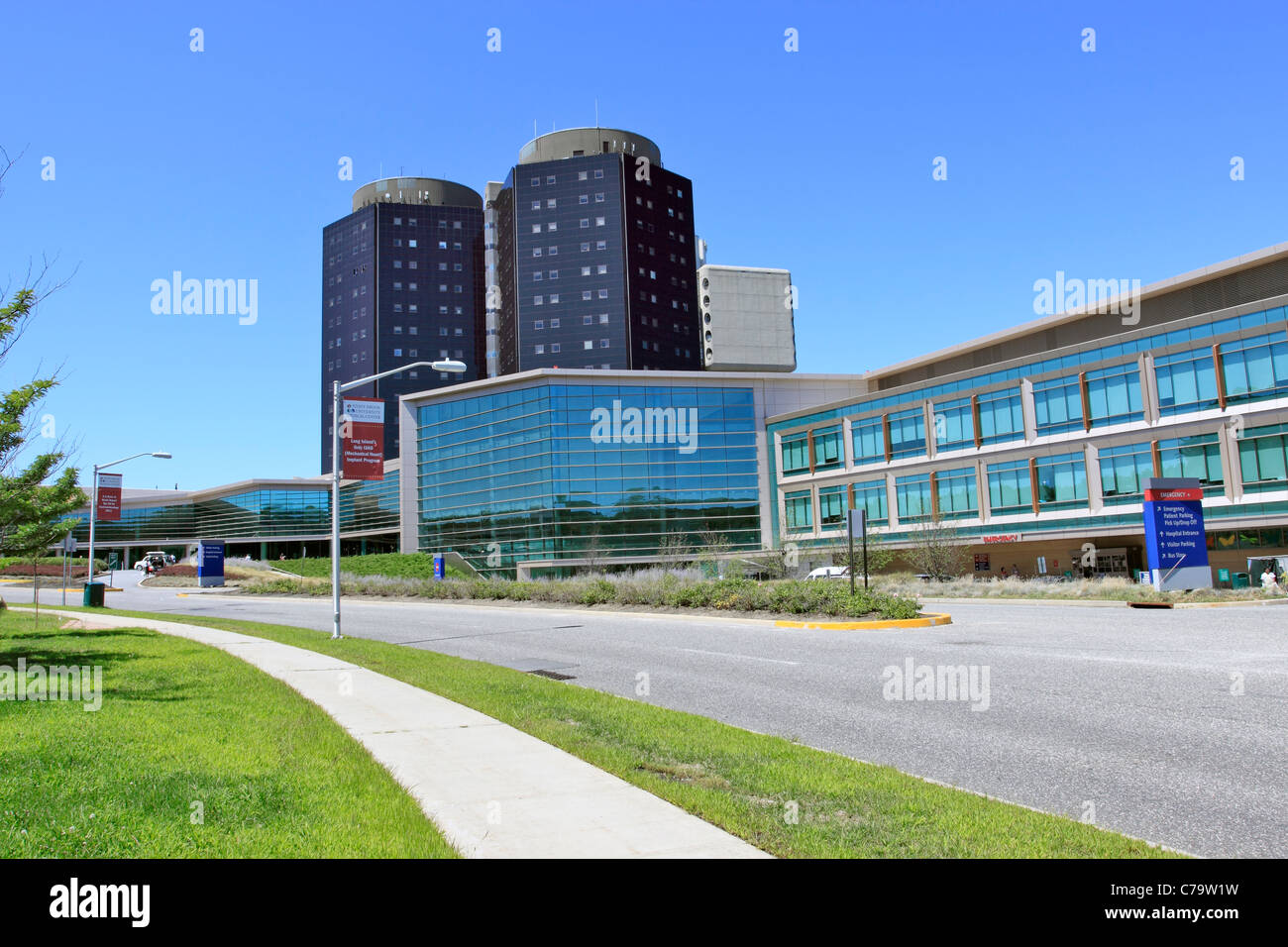 Stony Brook Hospital and Medical Center complex Long Island NY Stock ...