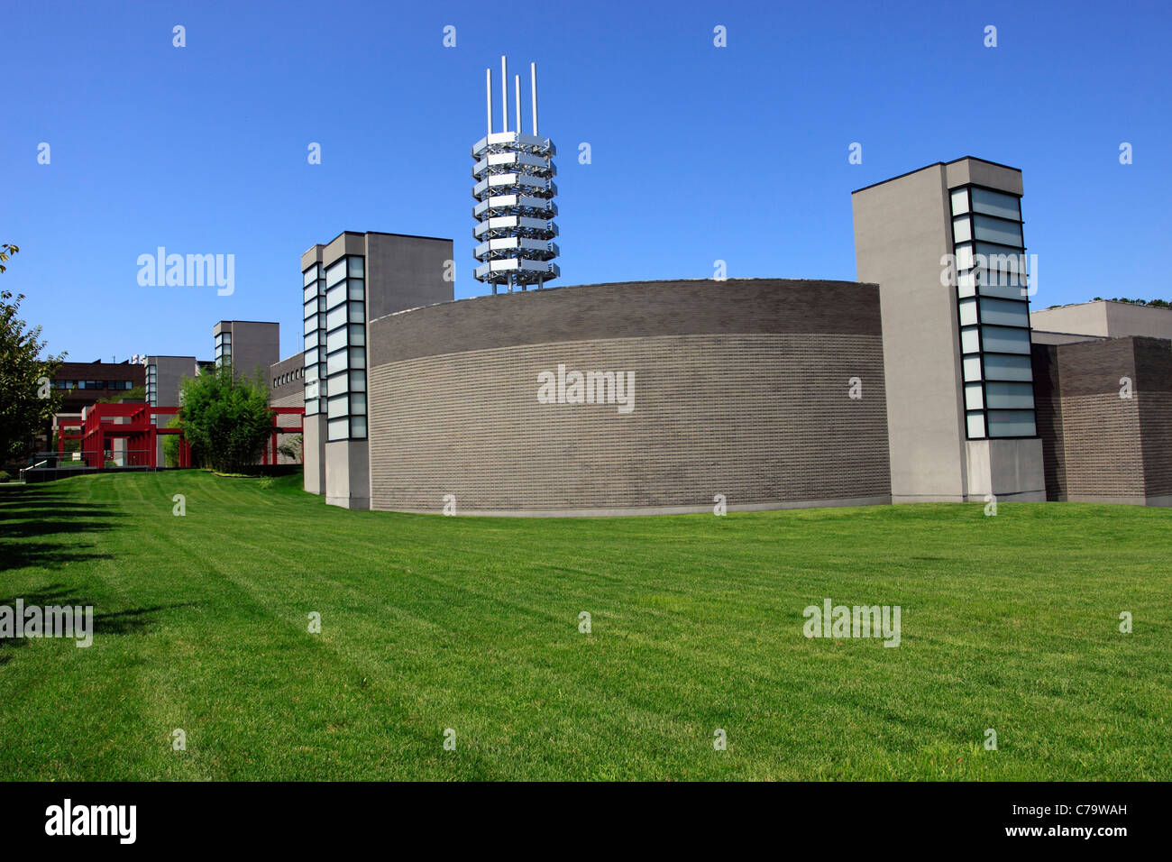 The Charles Wang Asian Cultural Center Stony Brook University Long Island NY Stock Photo - Alamy
