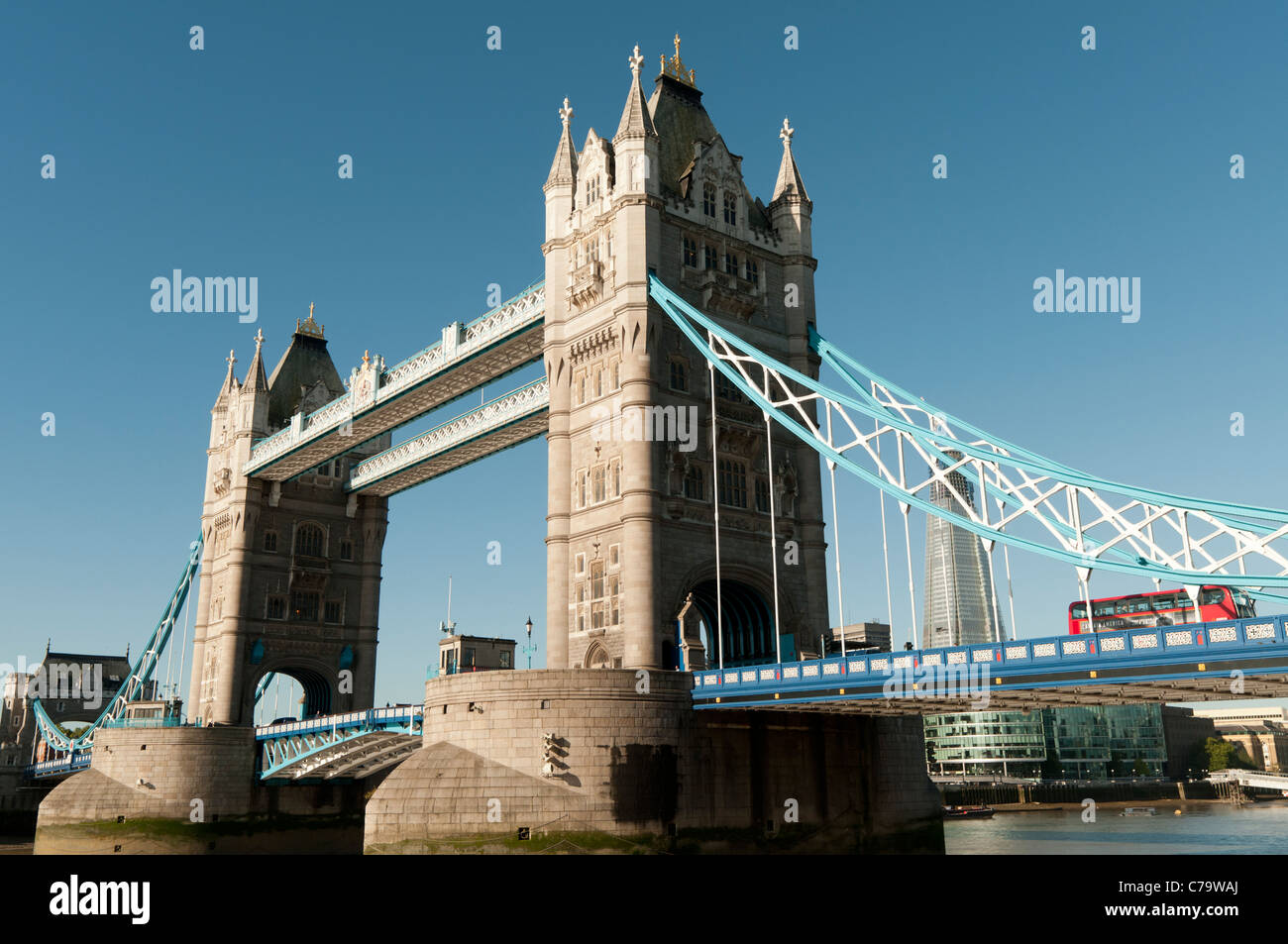 Tower bridge side angle hi-res stock photography and images - Alamy