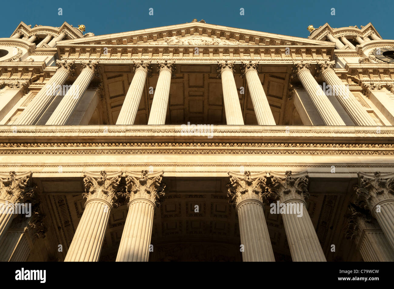 St Paul's Cathedral Pillars Stock Photo - Alamy