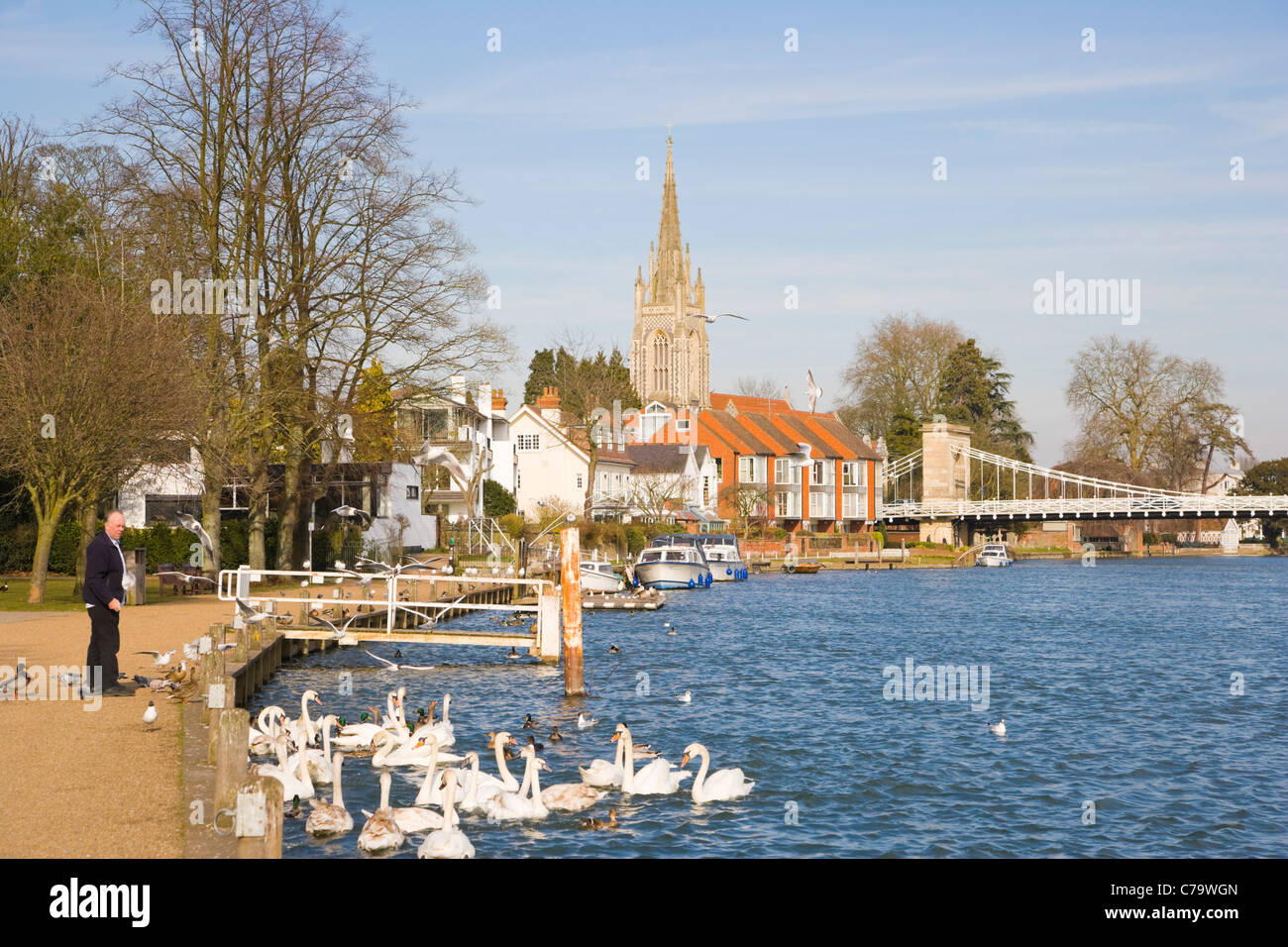 Marlow buckinghamshire historic hi-res stock photography and images - Alamy