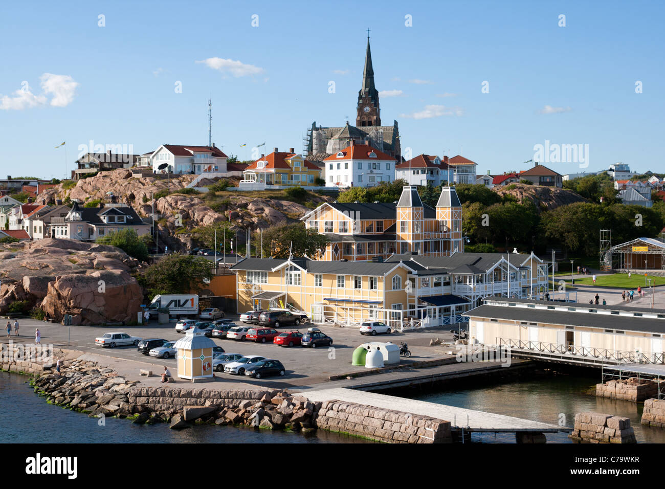 Village of Lysekil on the Swedish west coast Stock Photo - Alamy