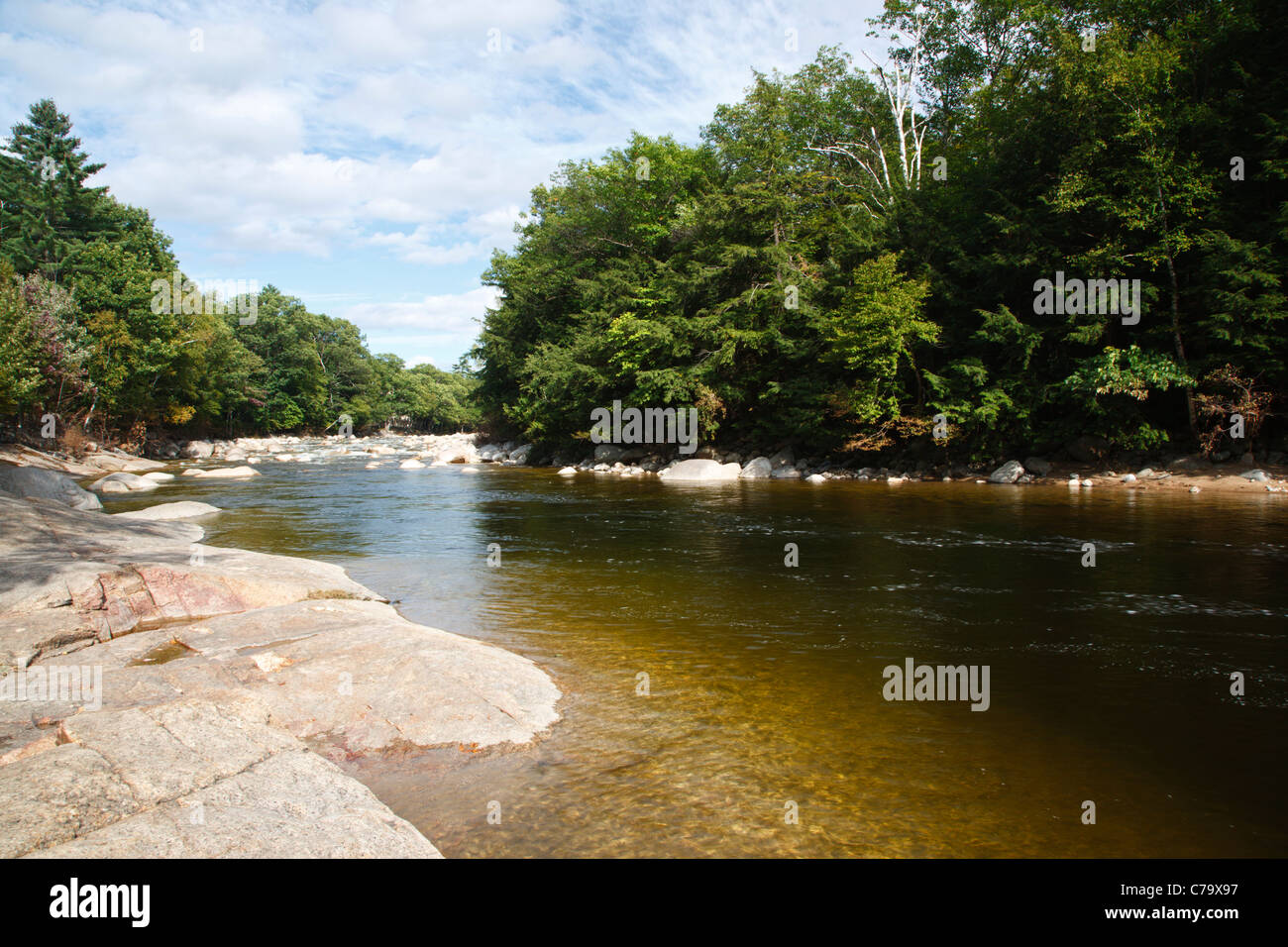 Ladies Bathtub along the East Branch of the Pemigewasset River in ...