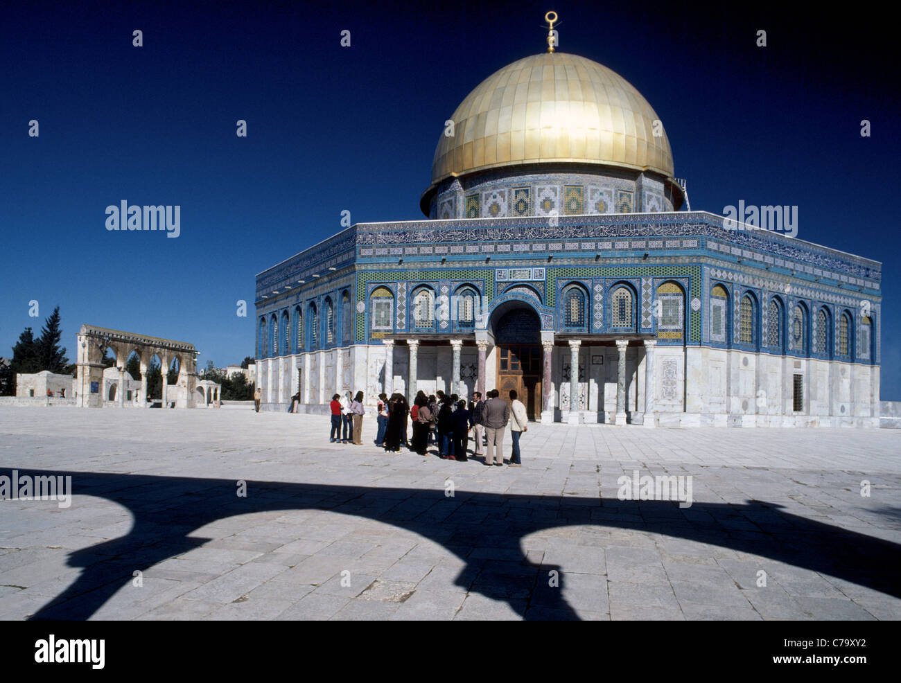 The Dome of the Rock is a handsome and historic Muslim shrine that ...