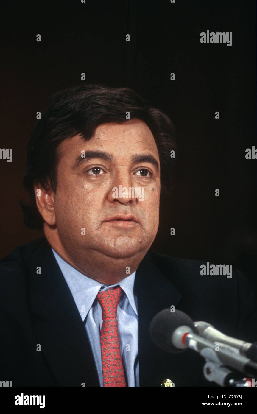 Rep. Bill Richardson at confirmation hearings as UN Ambassador January ...