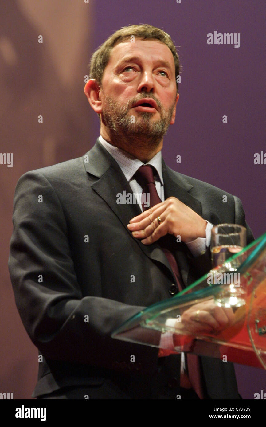 Labour mp david blunkett hi-res stock photography and images - Alamy