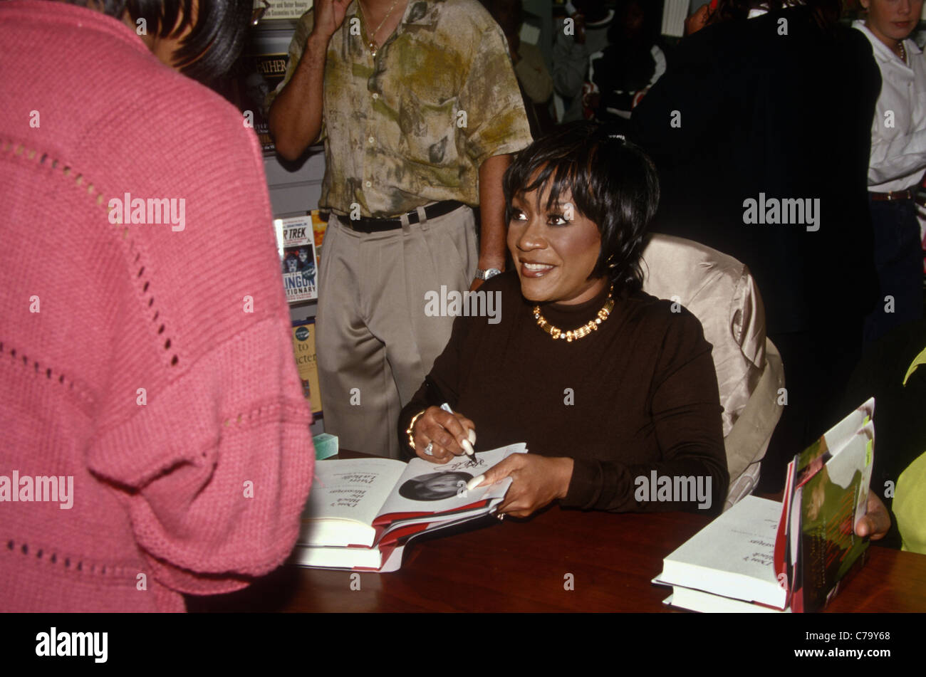 Singer Patti La Belle signs copies of her autobiography October 27 ...