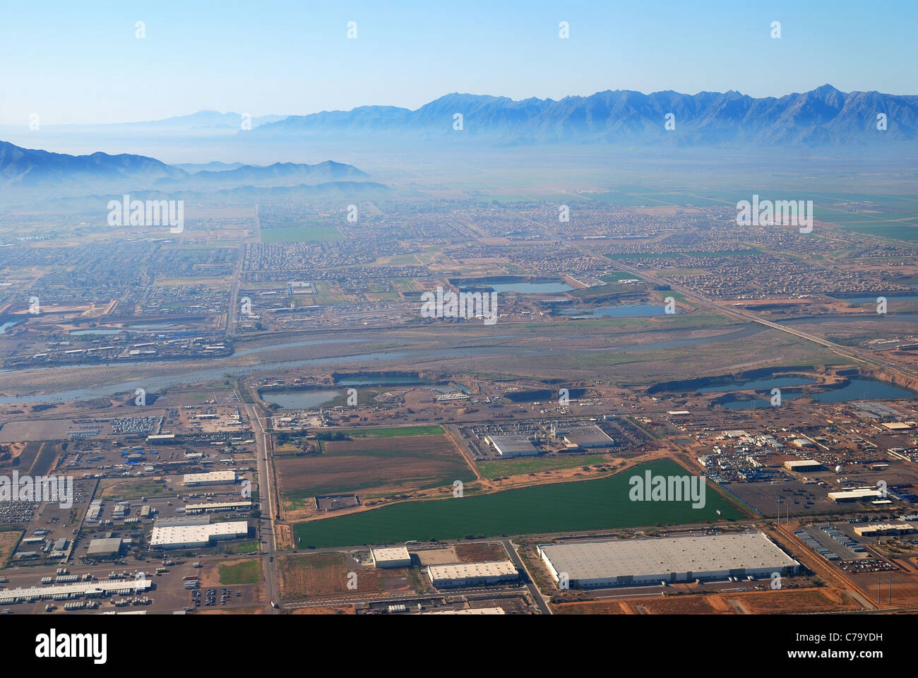 Phoenix aerial view Stock Photo - Alamy