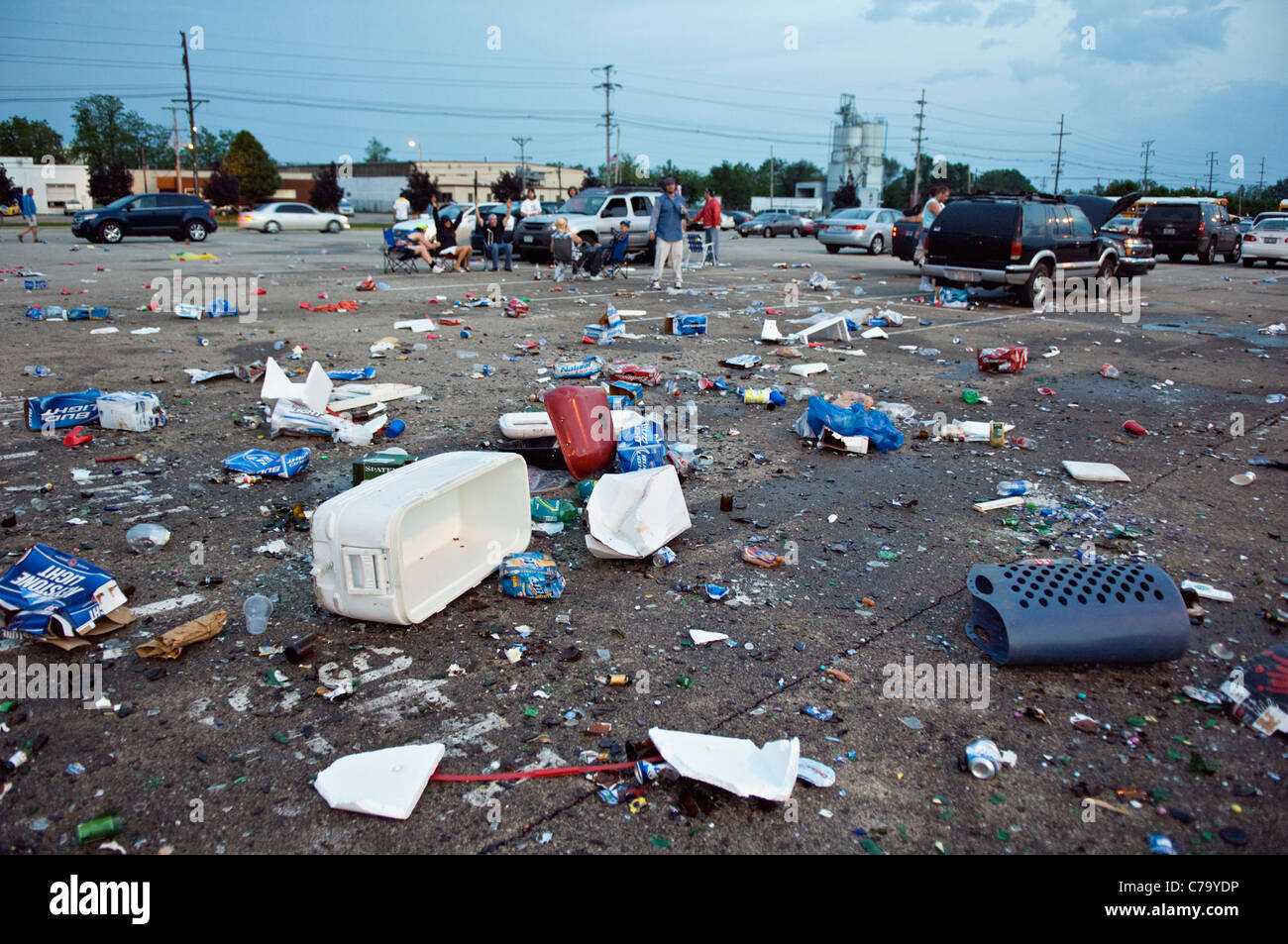 Trashed Parking Lot Vandals Trash 10 Cars In Nightcliff Crime Spree