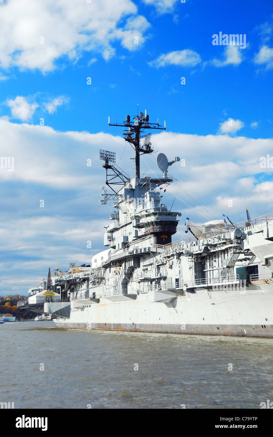 USS Intrepid Air Space Museum in Manhattan New York City Stock Photo ...