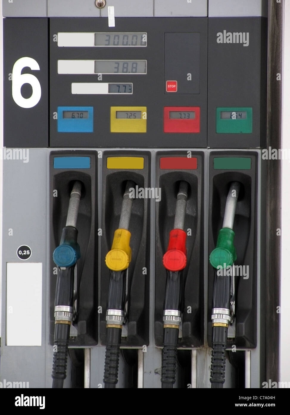 fuel filling column Stock Photo - Alamy