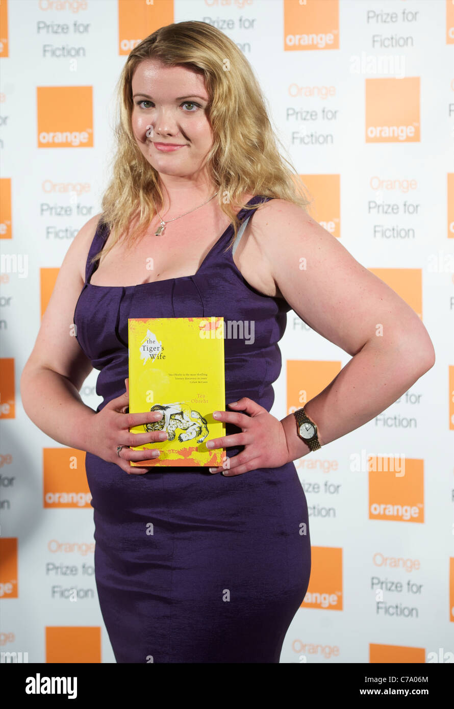 Tea Obreht author of The Tiger's Wife Stock Photo - Alamy