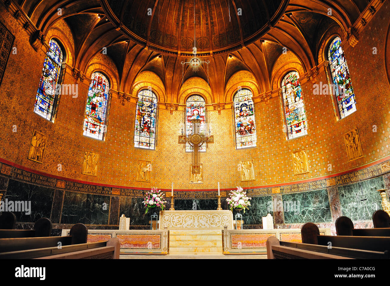Trinity church boston interior hi-res stock photography and images - Alamy