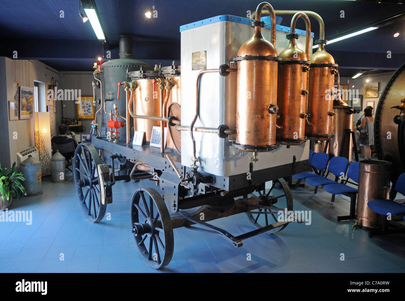 Old lavender distillery machine Musee de la Lavande (Lavender Museum ...