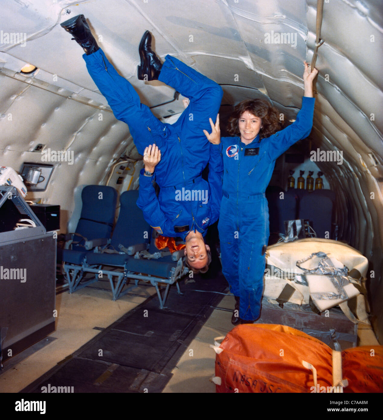 Astronaut Zero Gravity Training High Resolution Stock Photography and ...