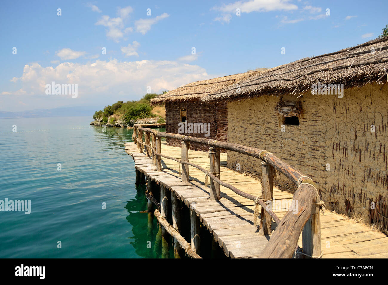 village on Water Stock Photo - Alamy