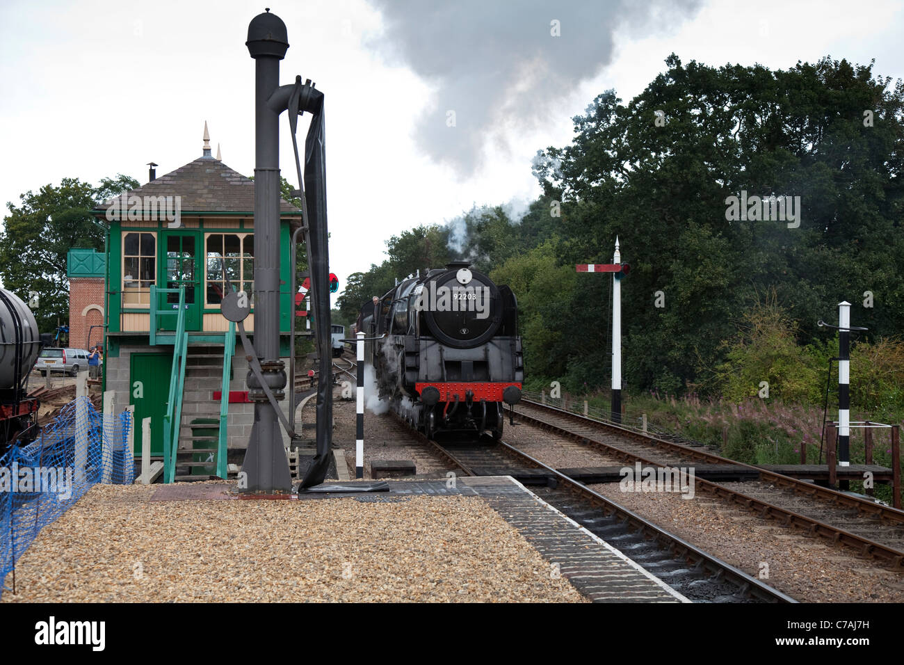 North Norfolk Railway Steam Train Stock Photo - Alamy