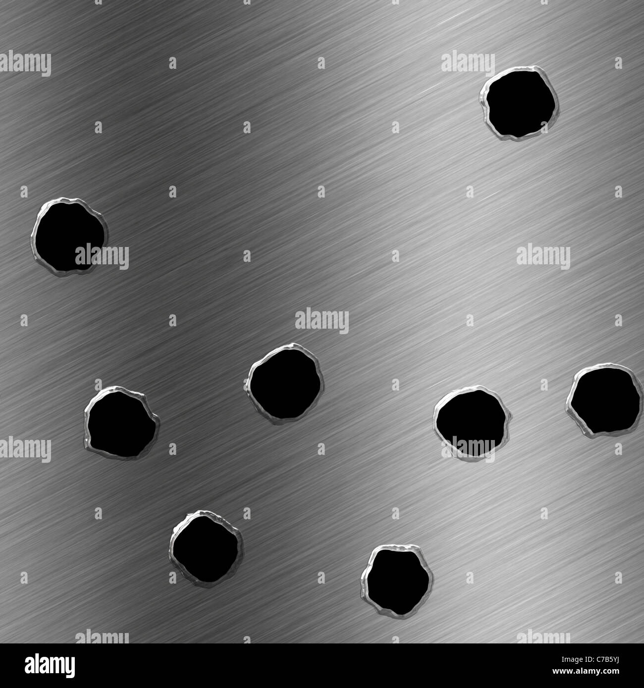 Bullet hole through metal sign hi-res stock photography and images - Alamy