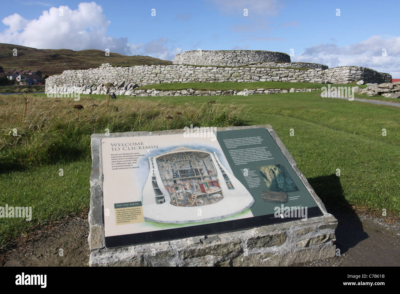 Clickimin Broch Shetland High Resolution Stock Photography and Images ...