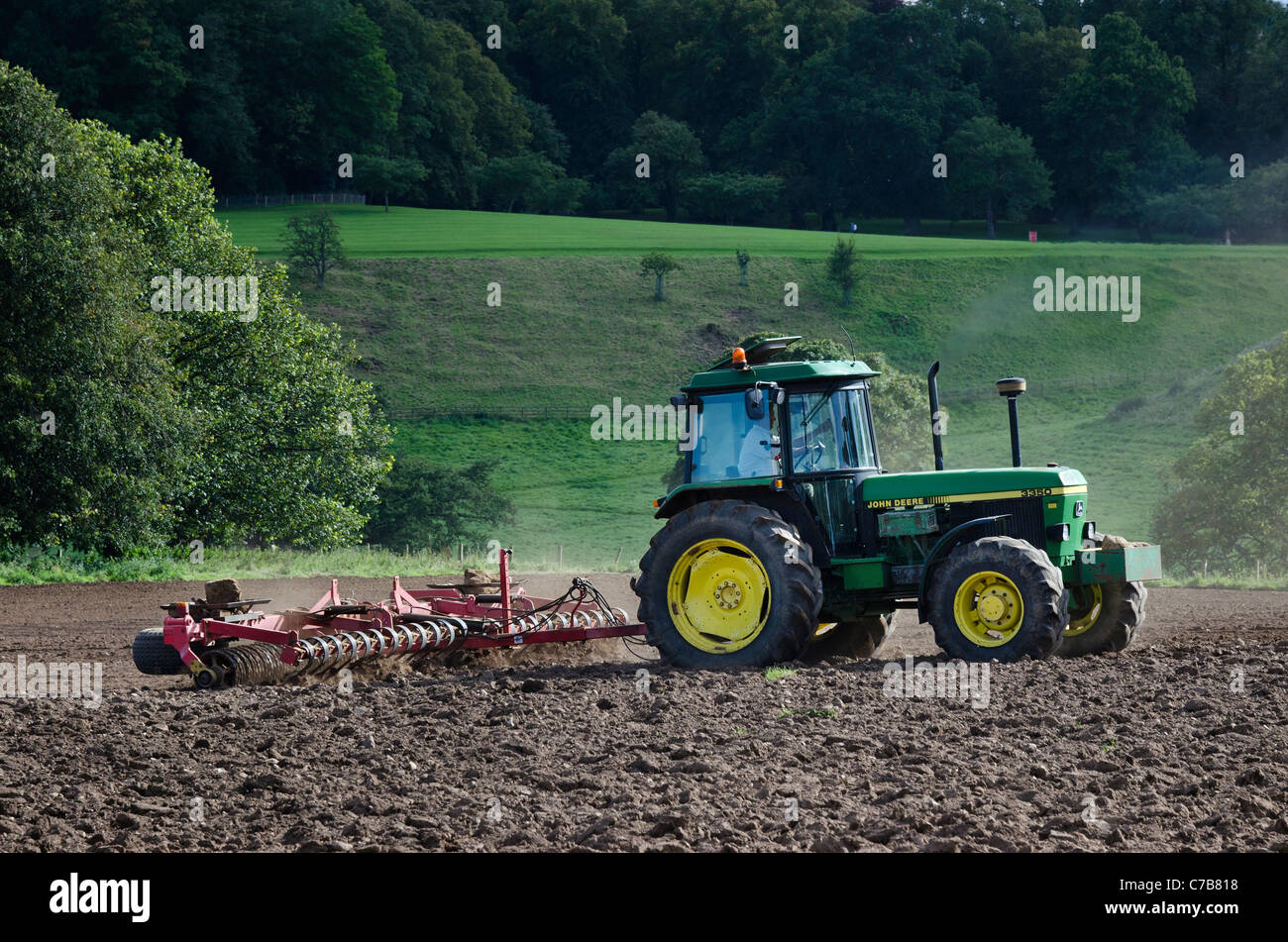 Tractor cultivator hi-res stock photography and images - Alamy