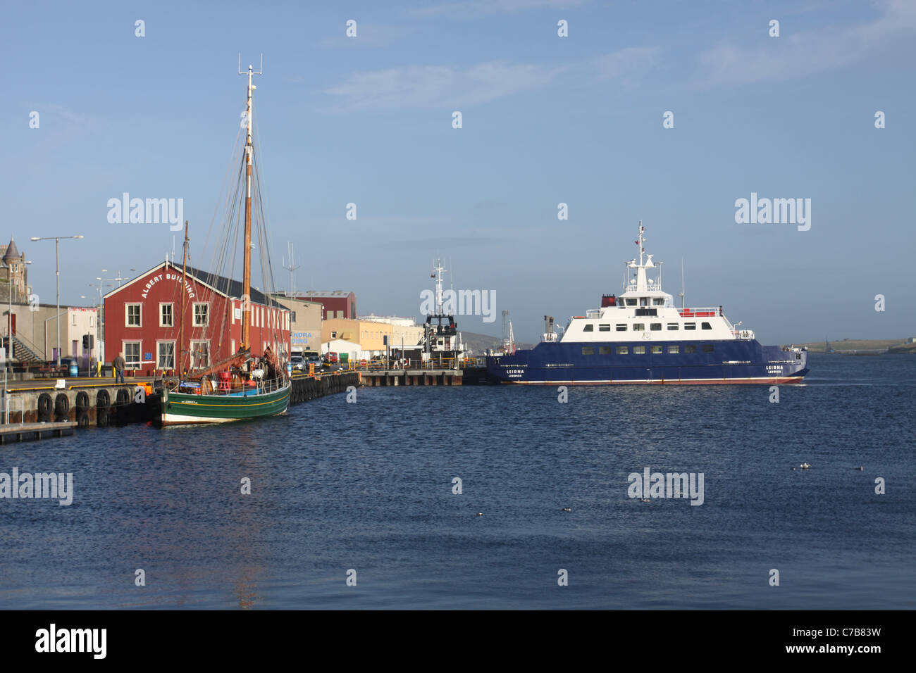 Bressay Ferry in Lerwick Shetland Islands Scotland September 2011 Stock ...