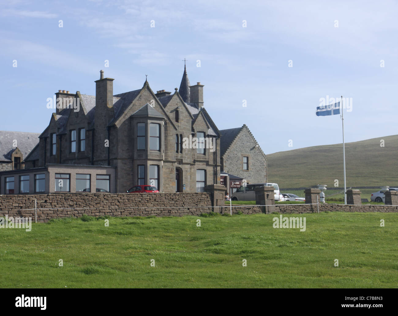 Sumburgh hotel Shetland Islands Scotland September 2011 Stock Photo - Alamy