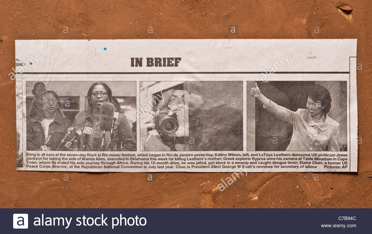 News Clippings High Resolution Stock Photography and Images - Alamy
