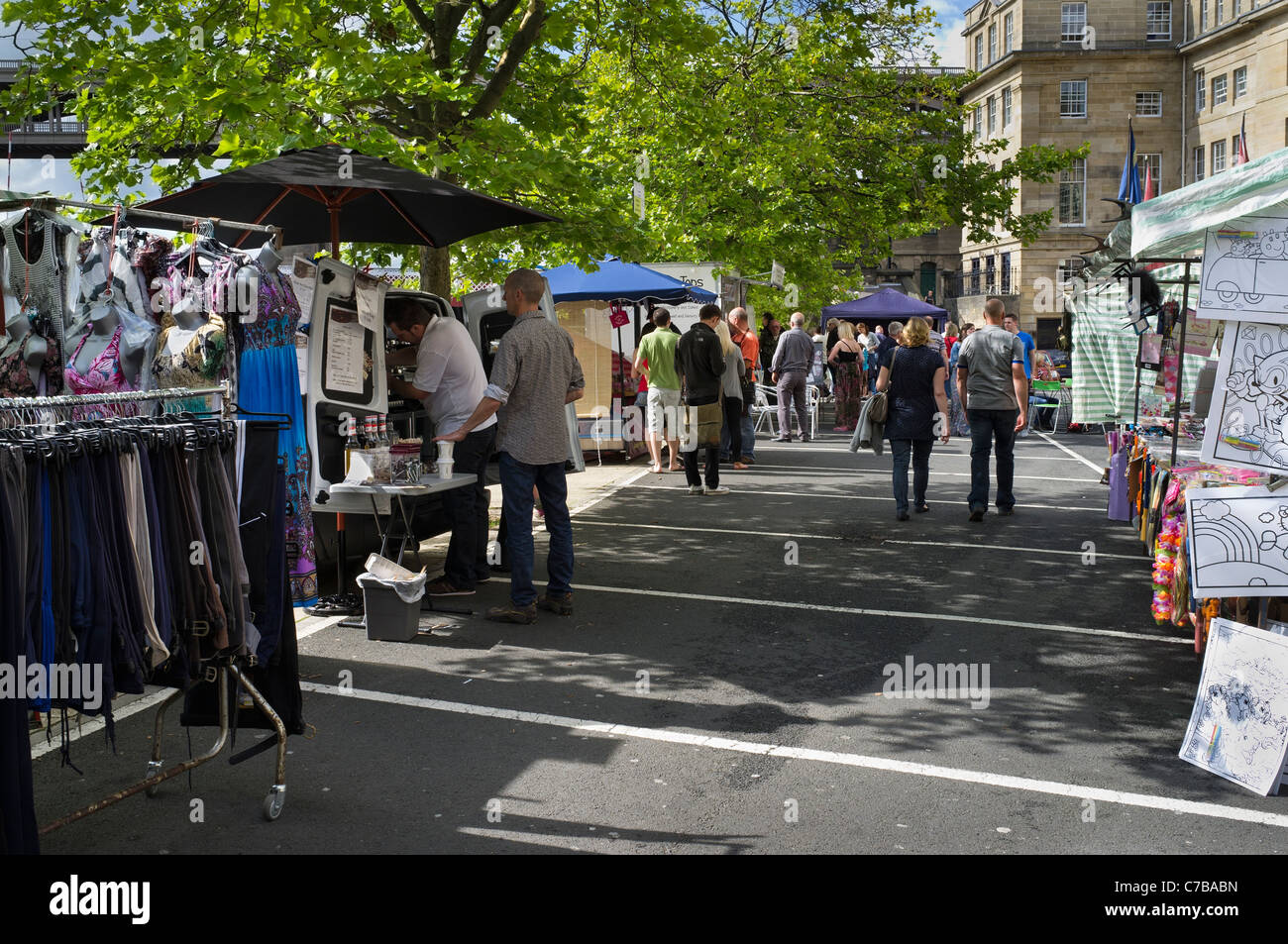 Quayside Market Newcastle High Resolution Stock Photography and Images ...