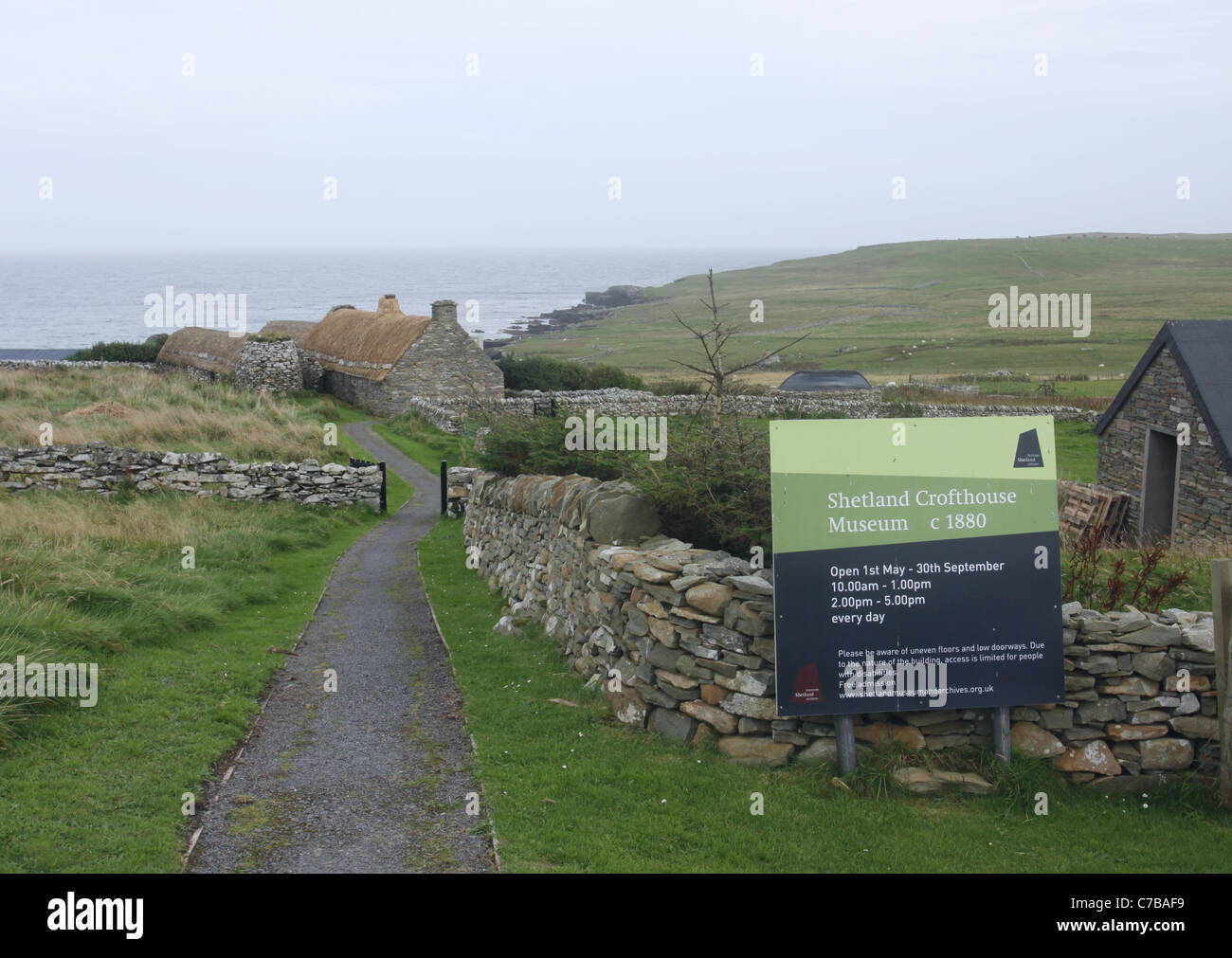 Croft house museum shetland islands hi-res stock photography and images ...