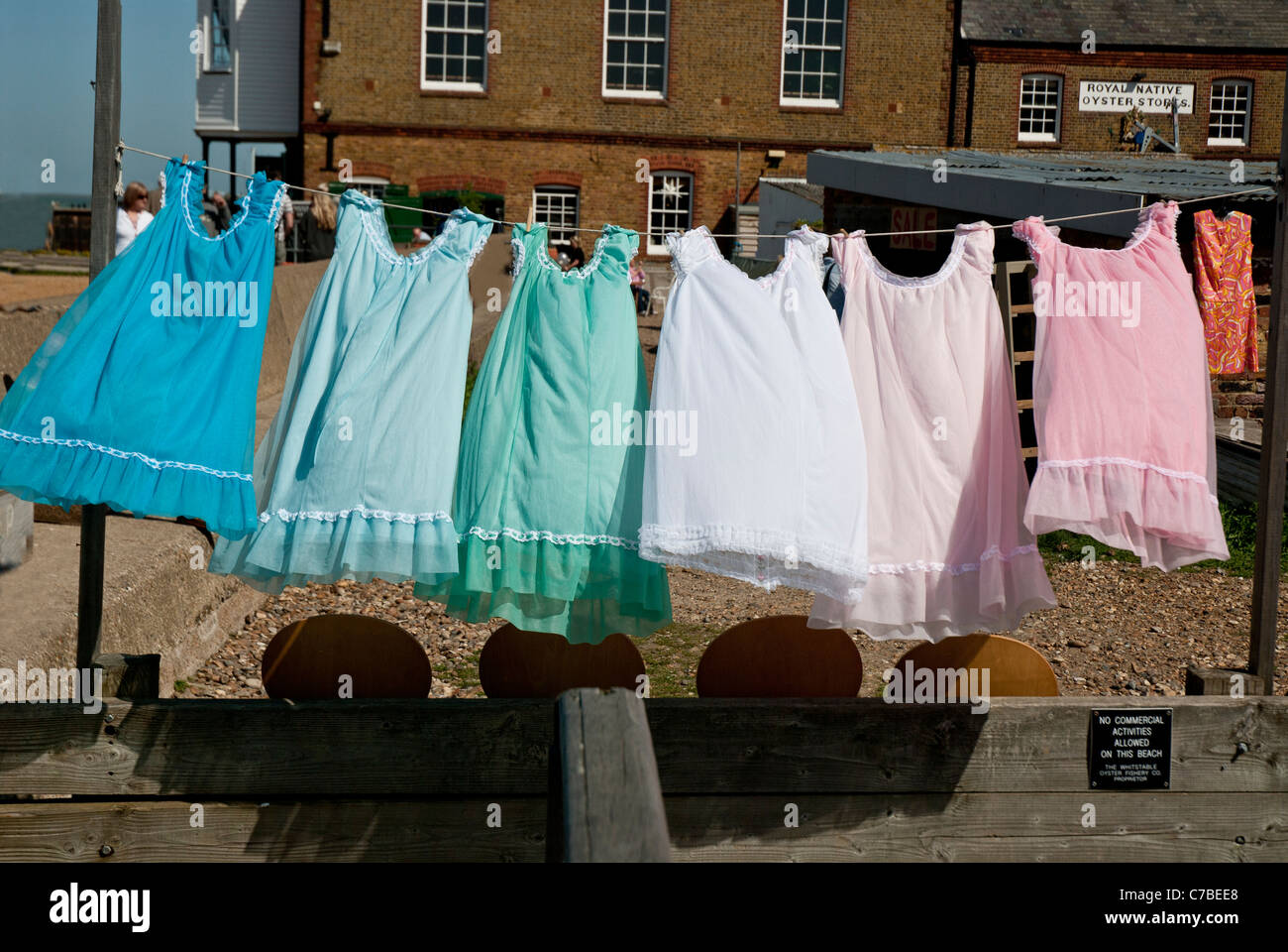 Washing line vintage hi-res stock photography and images - Alamy