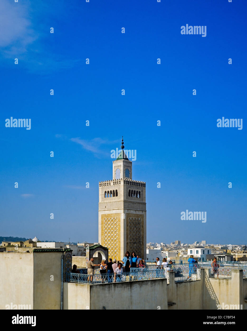 Tunis zitouna great mosque minaret hi-res stock photography and images ...