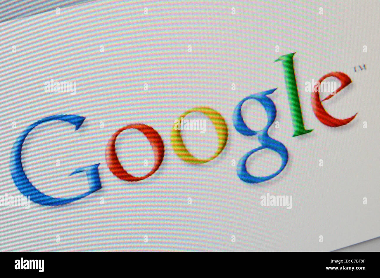 google website screenshot Stock Photo - Alamy