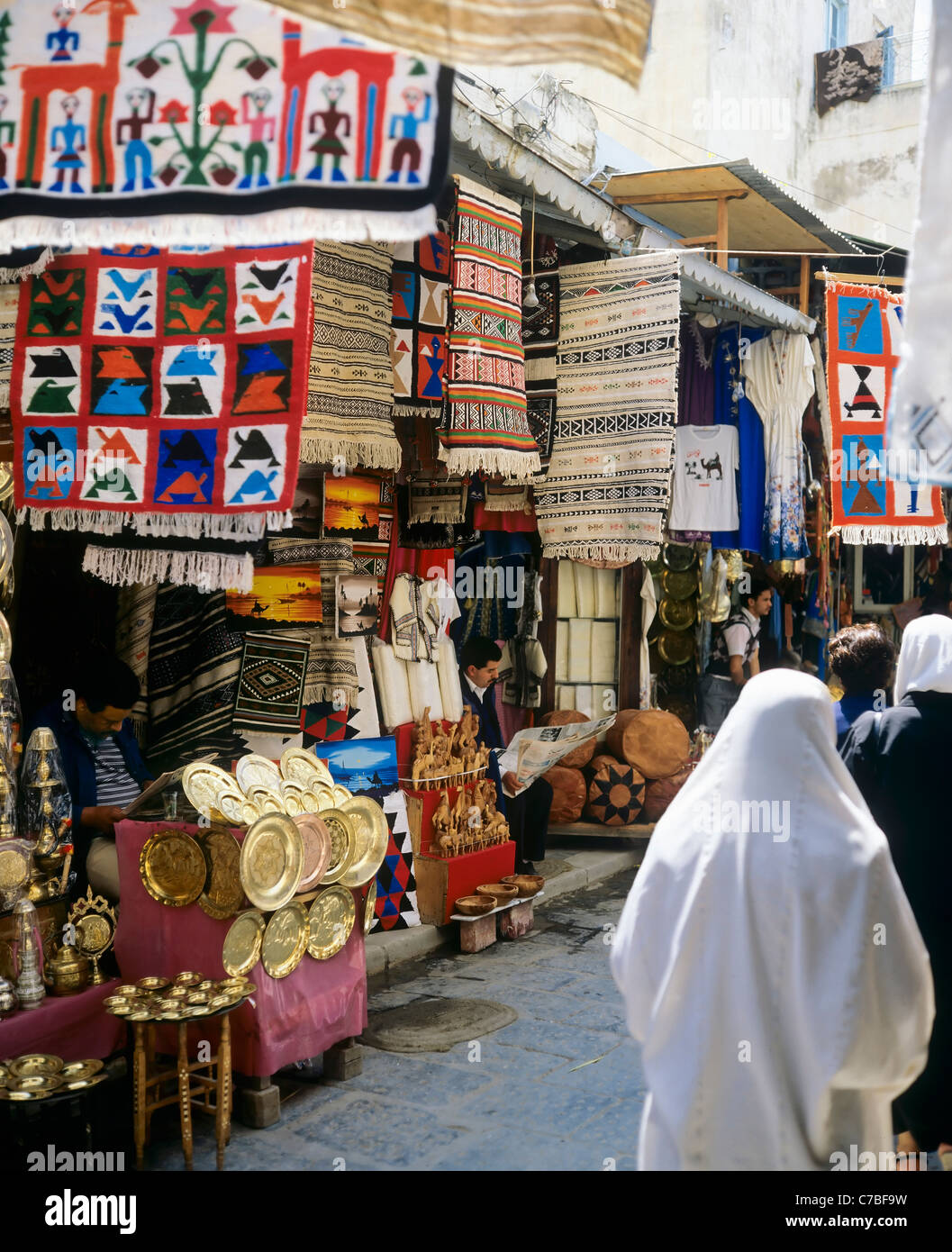 Souks in the medina of tunis hi-res stock photography and images - Alamy