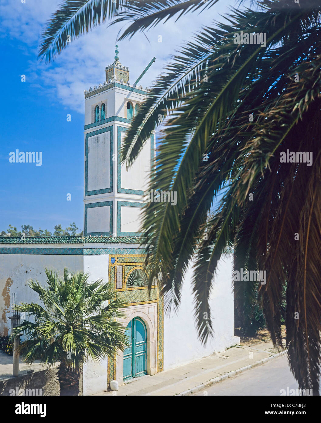 Tunis, Tunisia, North Africa, Le Bardo, mosque of the Bardo palace ...