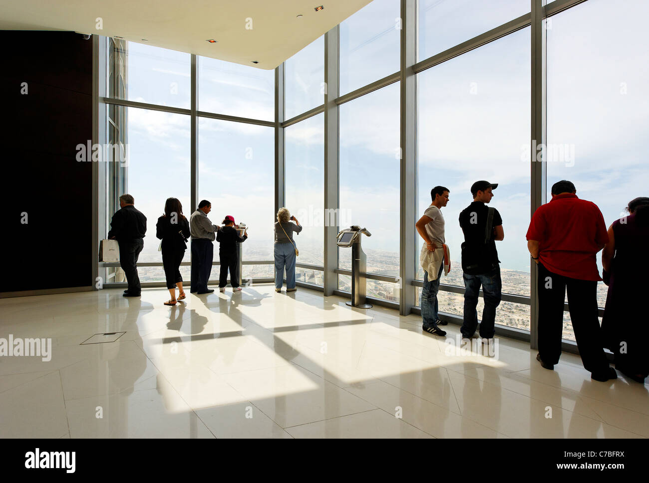 The highest observation deck in the world, AT THE TOP, BURJ KHALIFA ...
