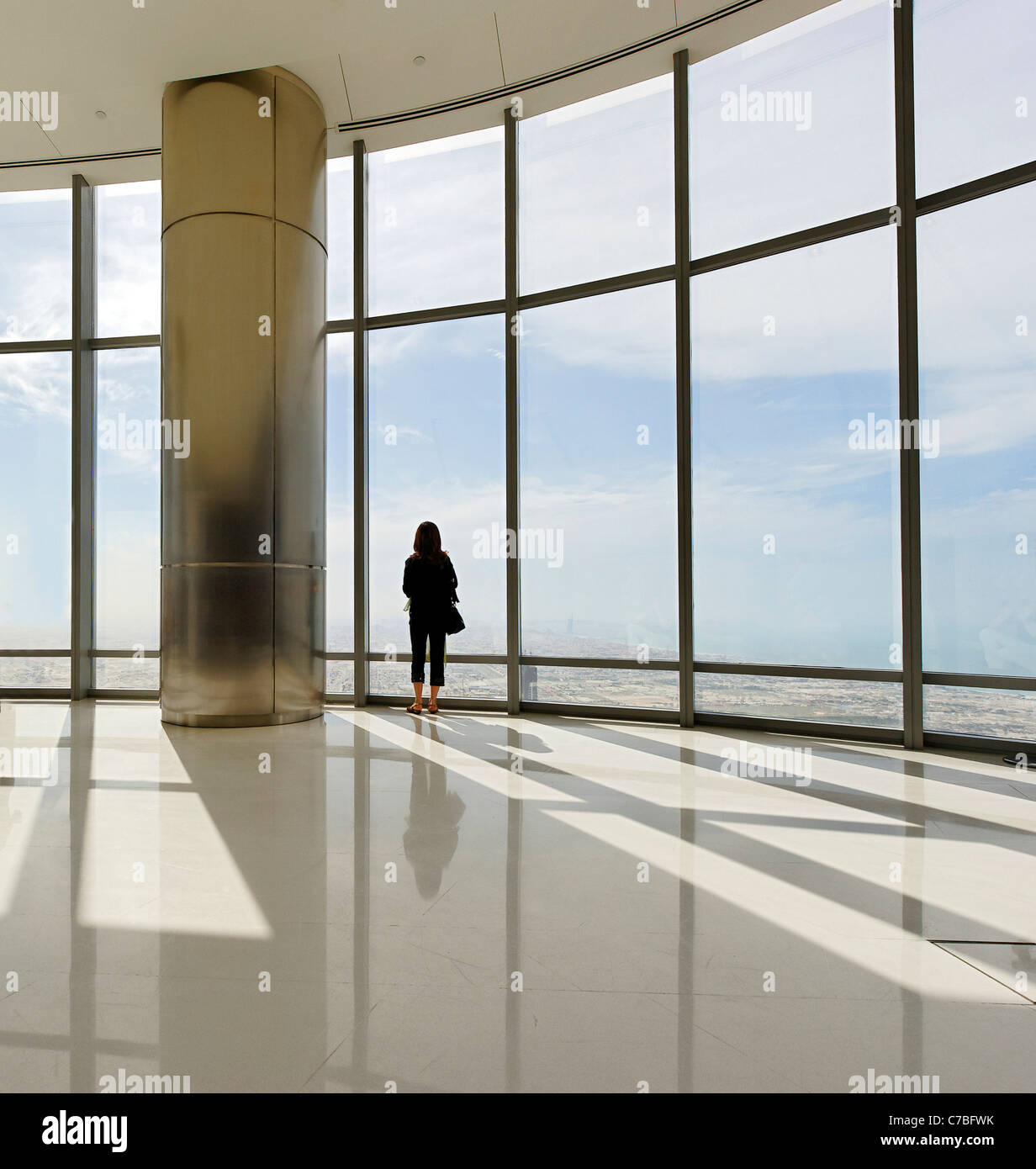 The highest observation deck in the world, AT THE TOP, BURJ KHALIFA ...