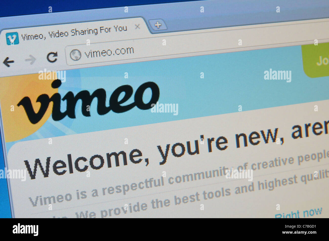 Vimeo logo hi-res stock photography and images - Alamy