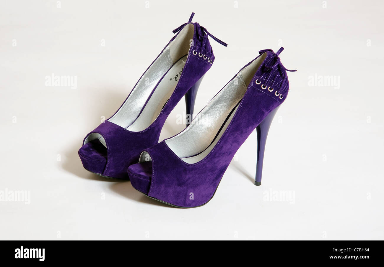 Pair of high heel shoes Stock Photo - Alamy