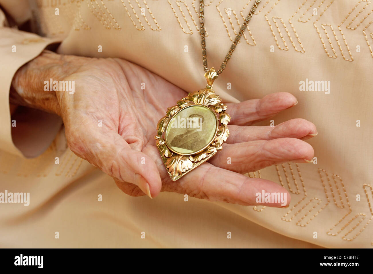 Medallion woman photo hi-res stock photography and images - Alamy