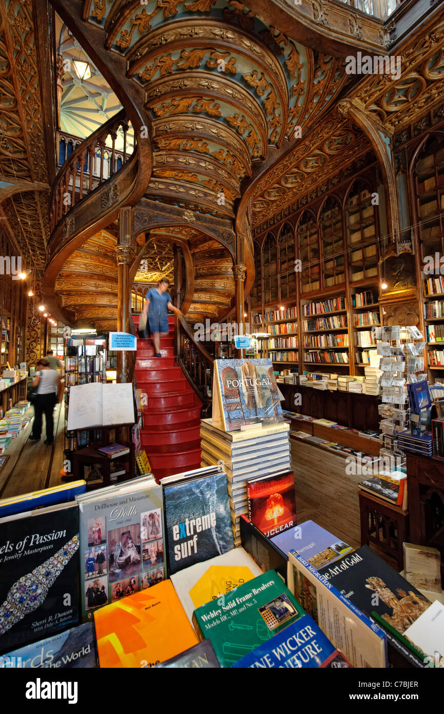 Lello bookshop porto hi-res stock photography and images - Alamy