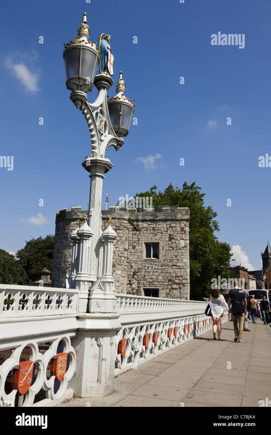Lendal Bridge over the River Ouse in York, England Stock Photo - Alamy