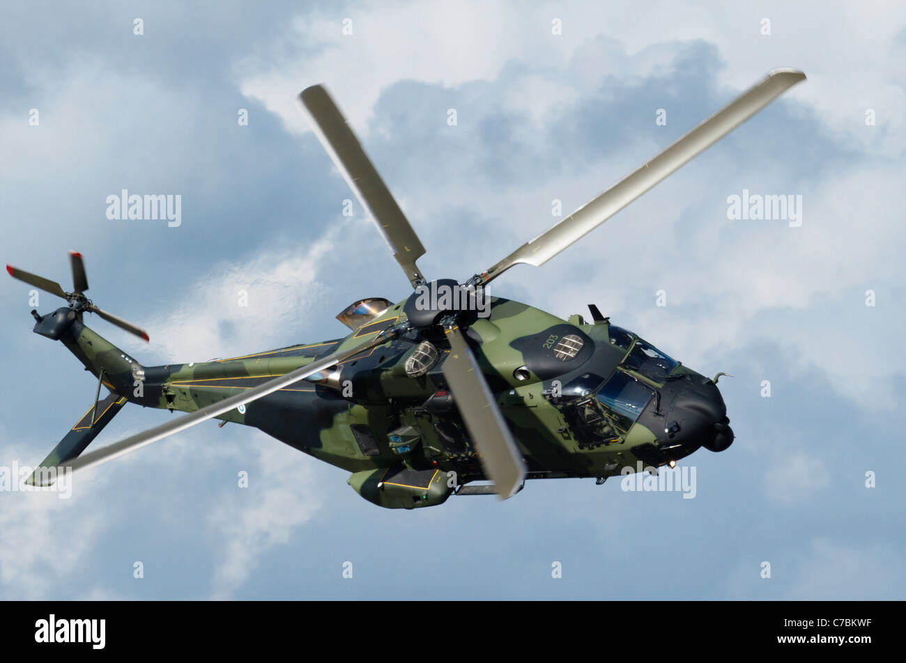 NH-90 helicopter of the Finnish Army Stock Photo - Alamy