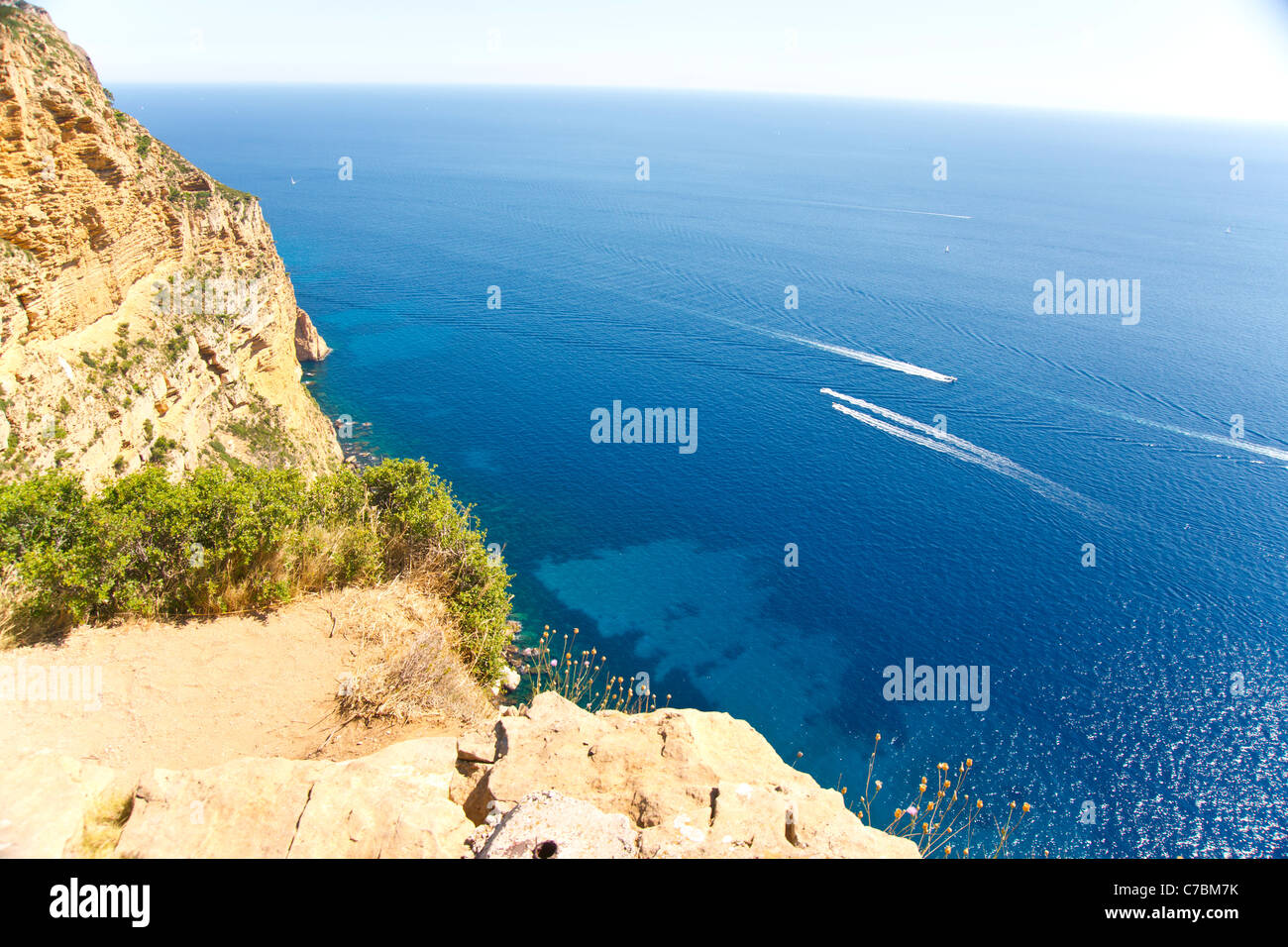 Calanques Provence mediterranean France Stock Photo - Alamy