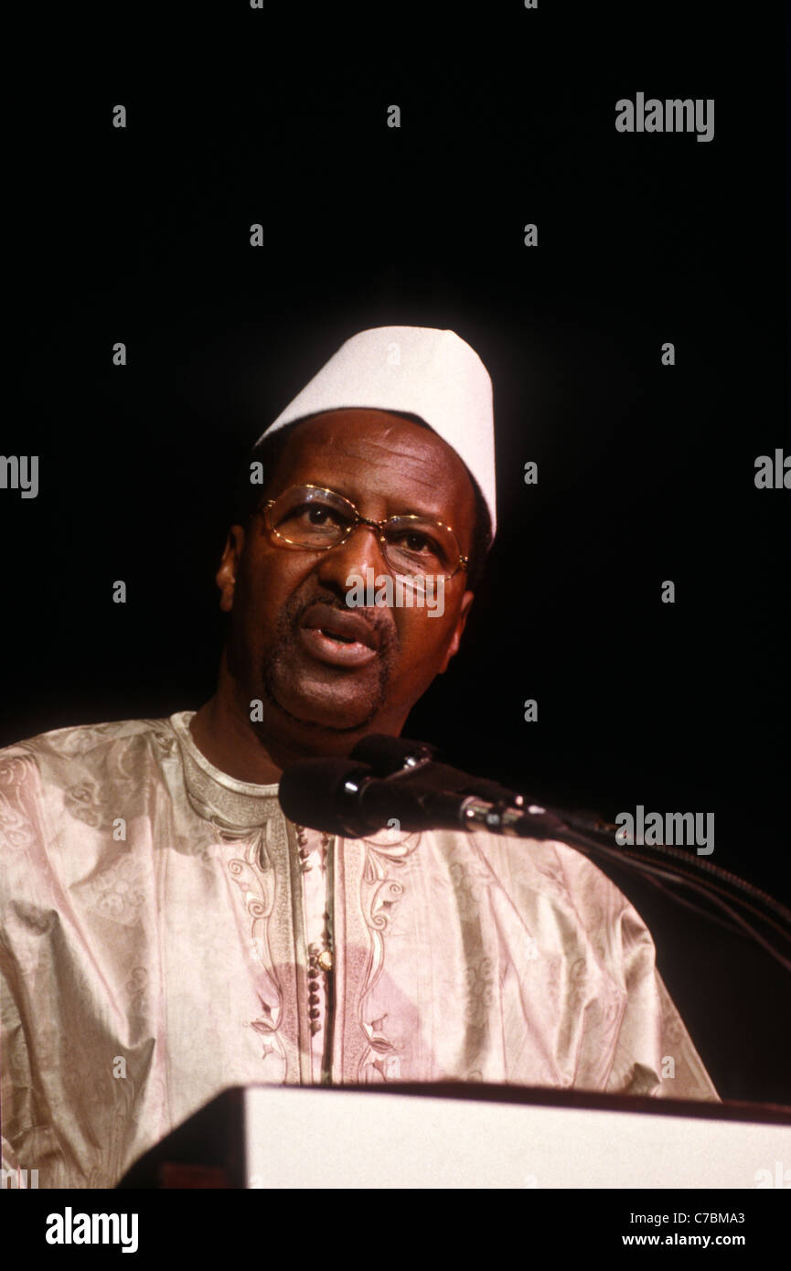 President Alpha Oumar Konare of Mali at the Microcredit Summit February ...