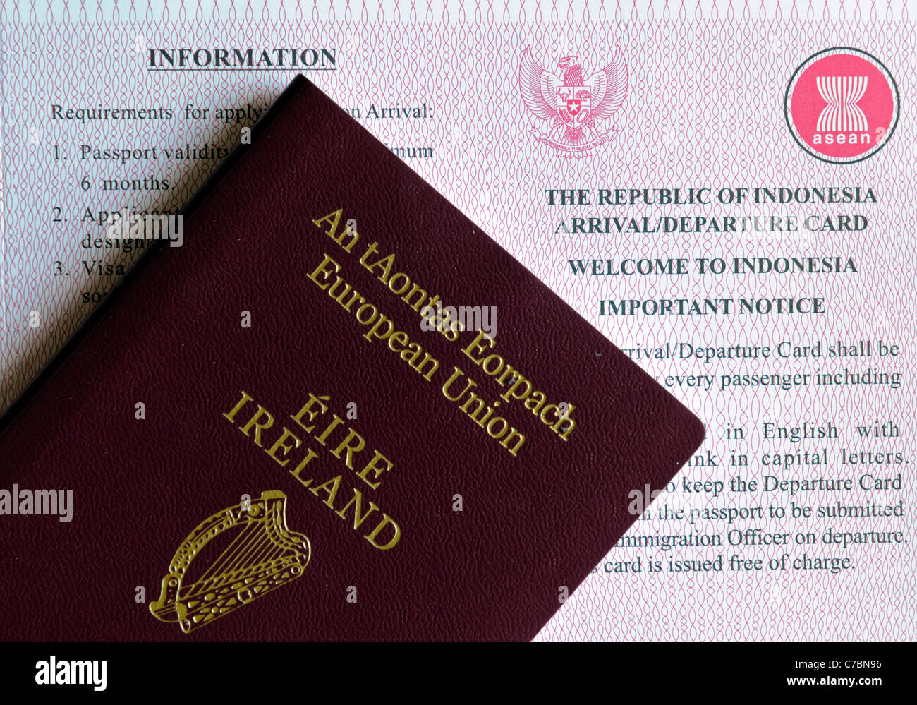 immigration form landing disembarkation card travel visa application ...