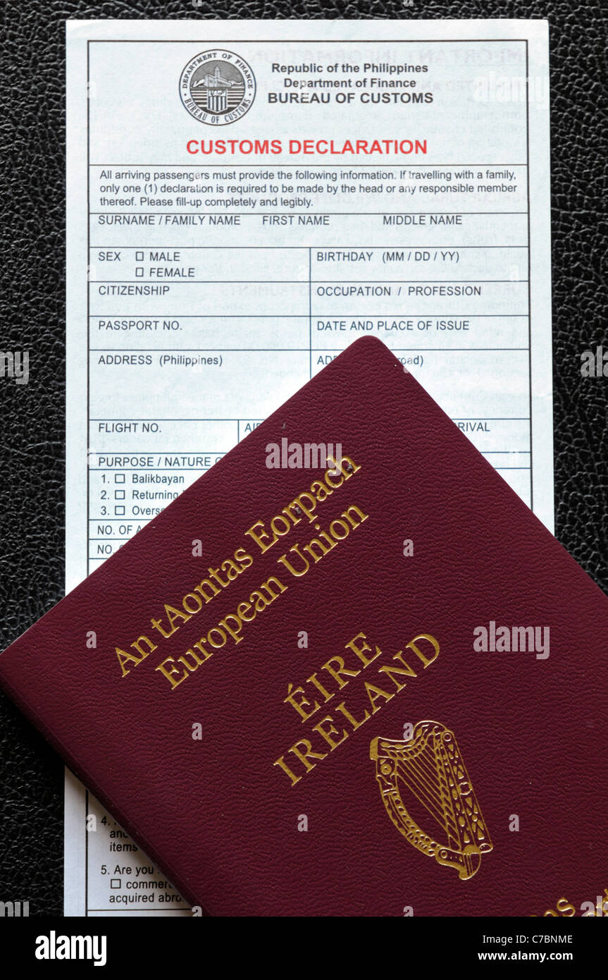 immigration form landing disembarkation card travel visa application ...