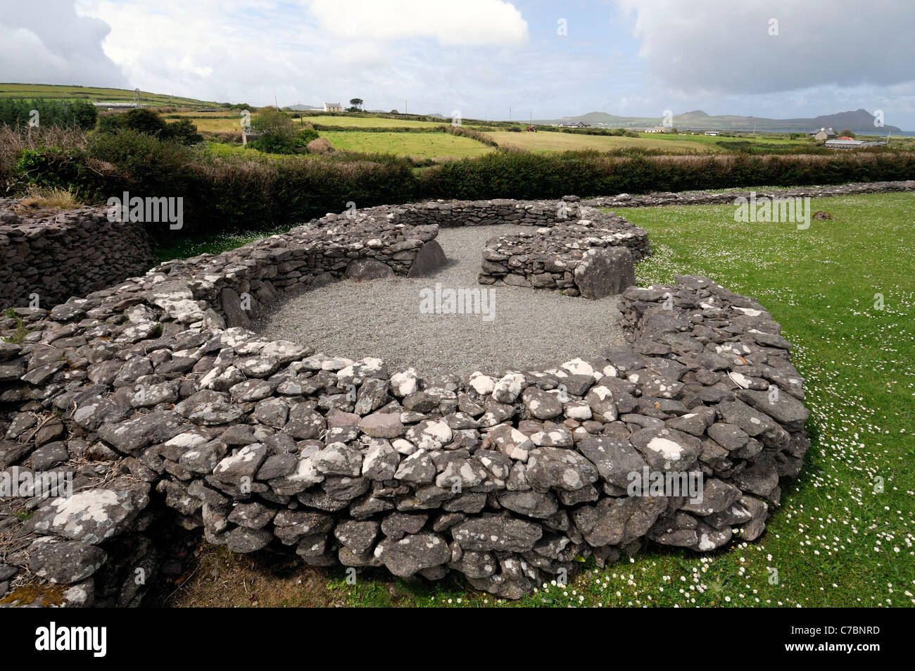 Clochaun Reask Monastic Site Ballyferriter Dingle Peninsula County ...