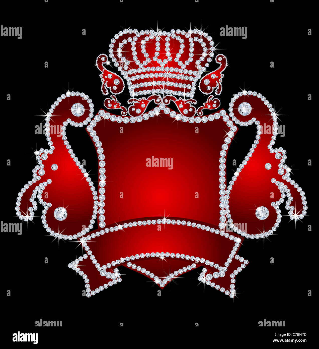 Diamond emblem hi-res stock photography and images - Alamy