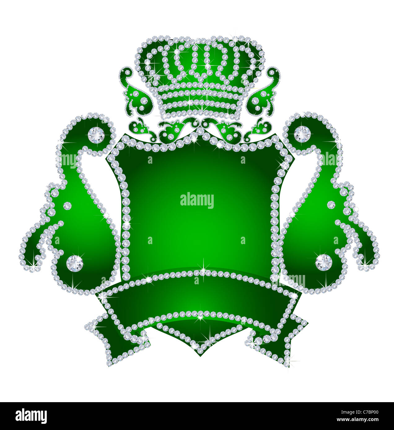 Diamond coat of arms Cut Out Stock Images & Pictures - Alamy